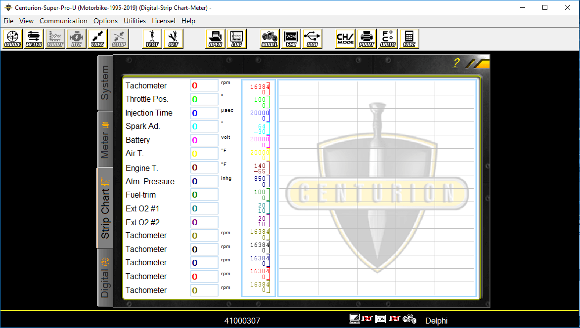 3.3 Strip Chart Data View - TechnoResearch Manuals